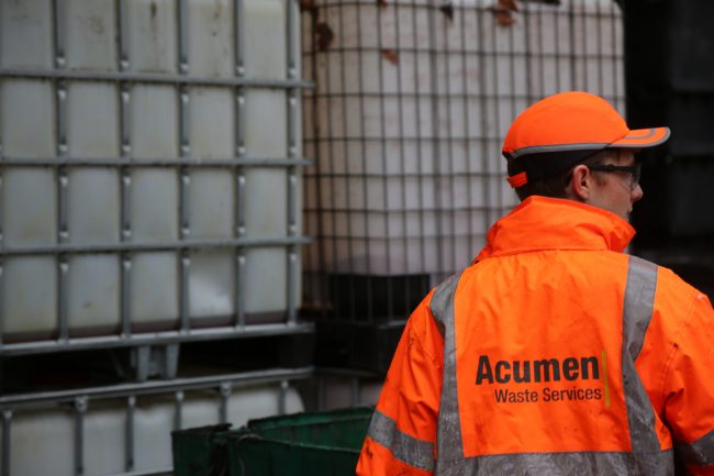 Hazardous Waste Transfer | Acumen Waste