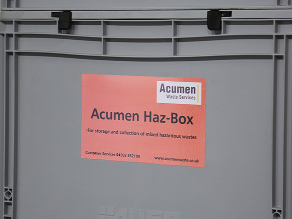 Acumen Waste Offer Value-Added Hazardous Waste Assistance for ...