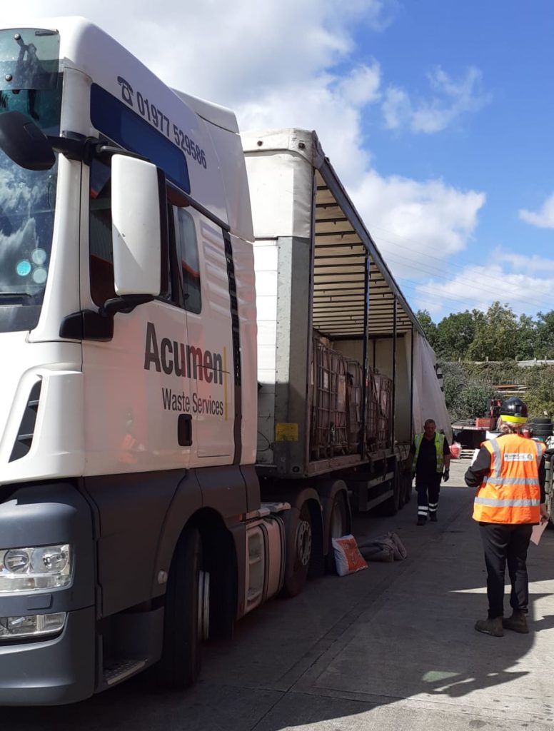 Acumen Called in to Recover Abandoned Vehicle Containing Mixed Waste ...