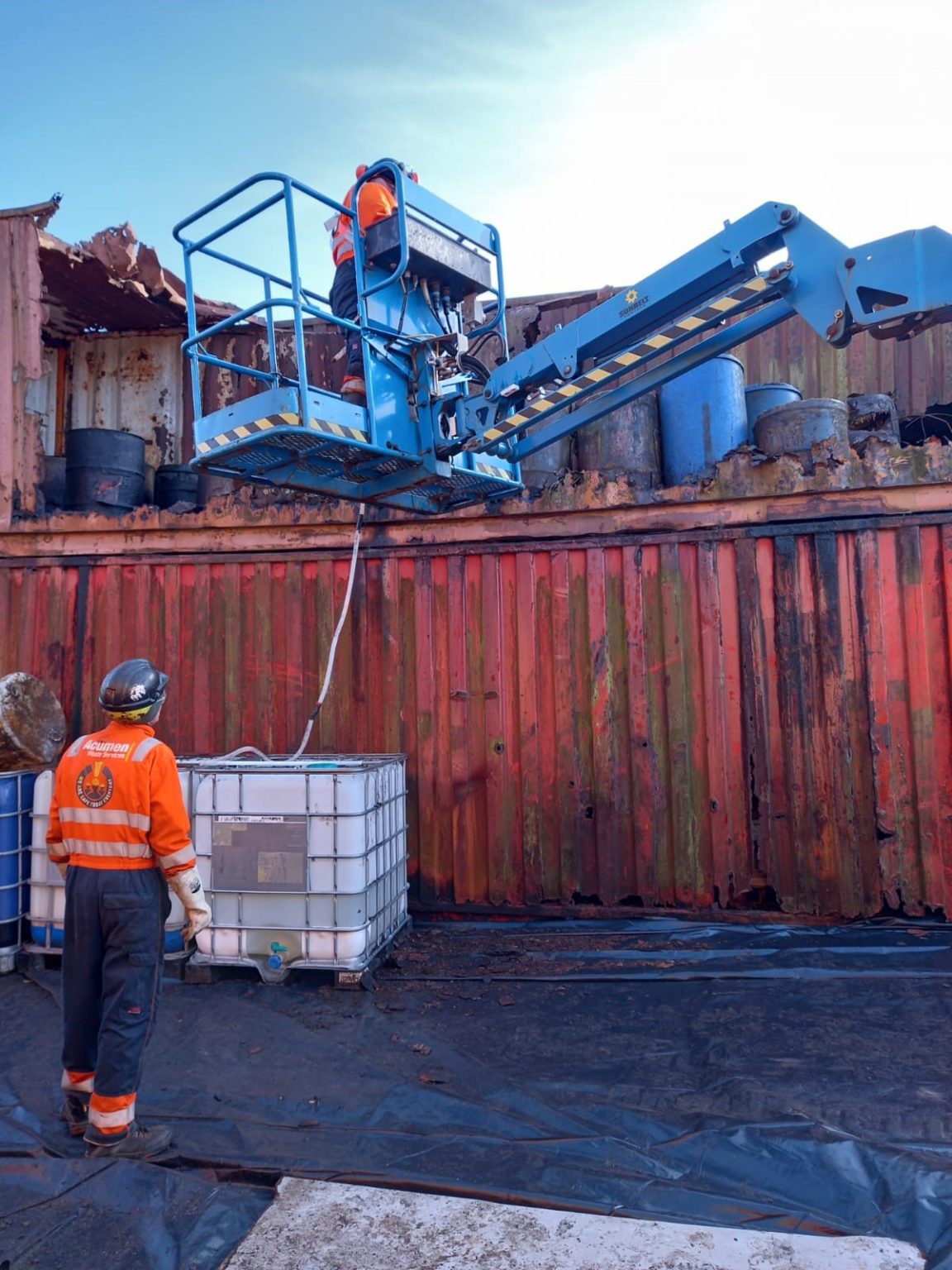 High Hazard Clearance Project Successfully Completed - Acumen Waste