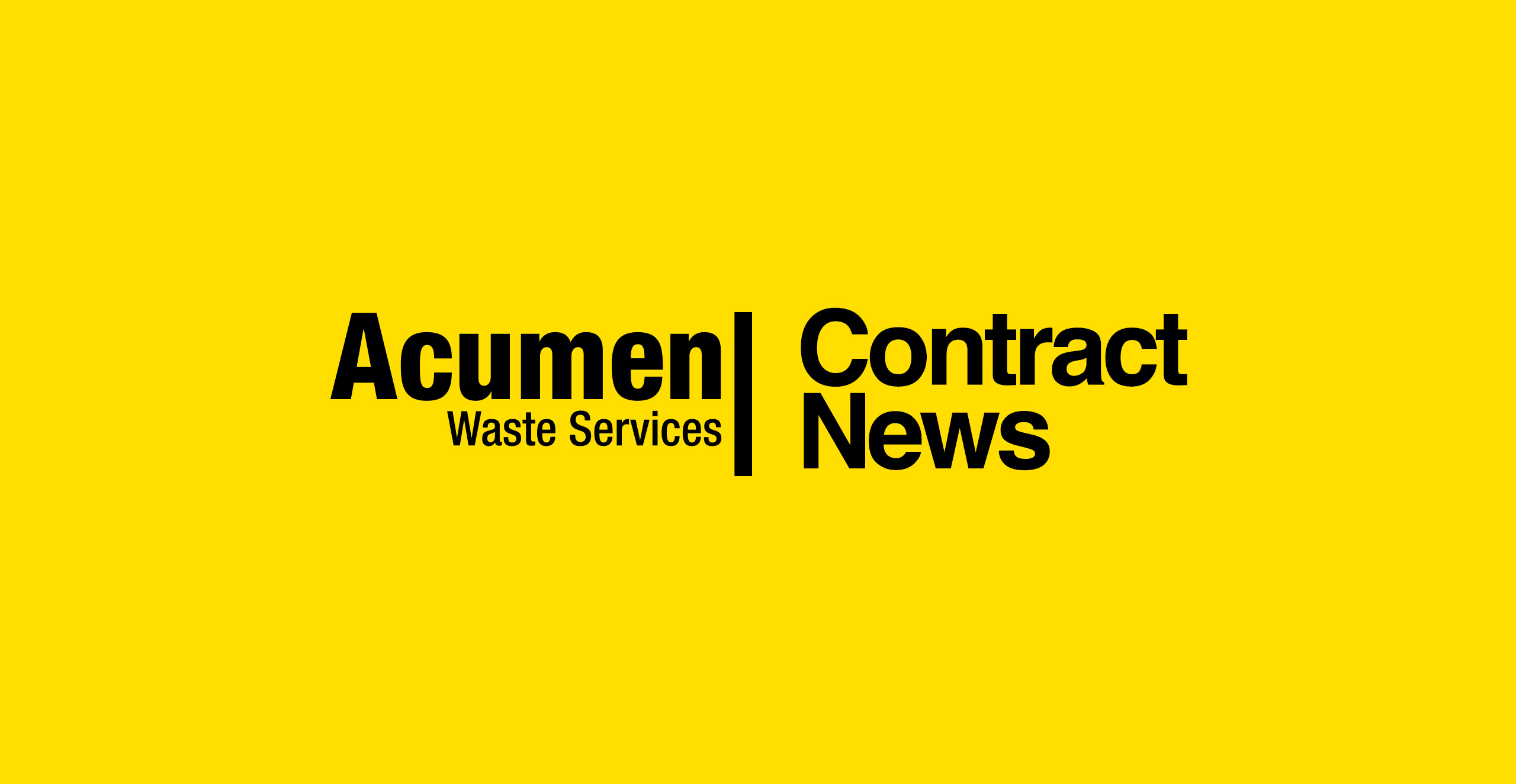 Acumen Confirms Contract with the Environment Agency - Acumen Waste