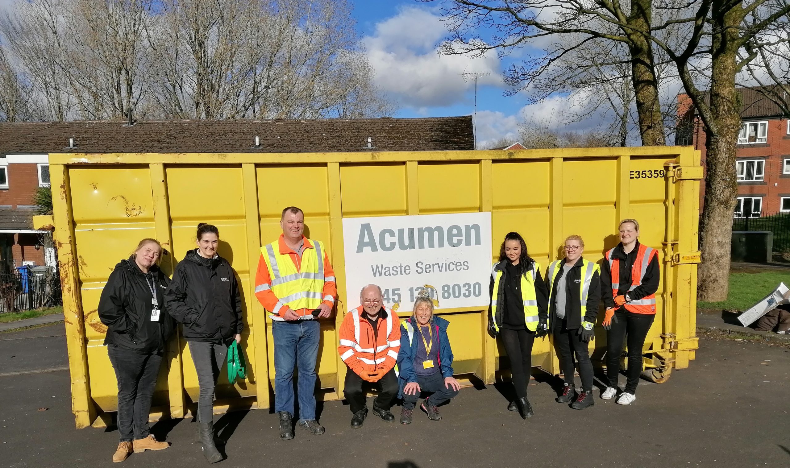 Acumen Support Places for People “Clean Up Day” - Acumen Waste