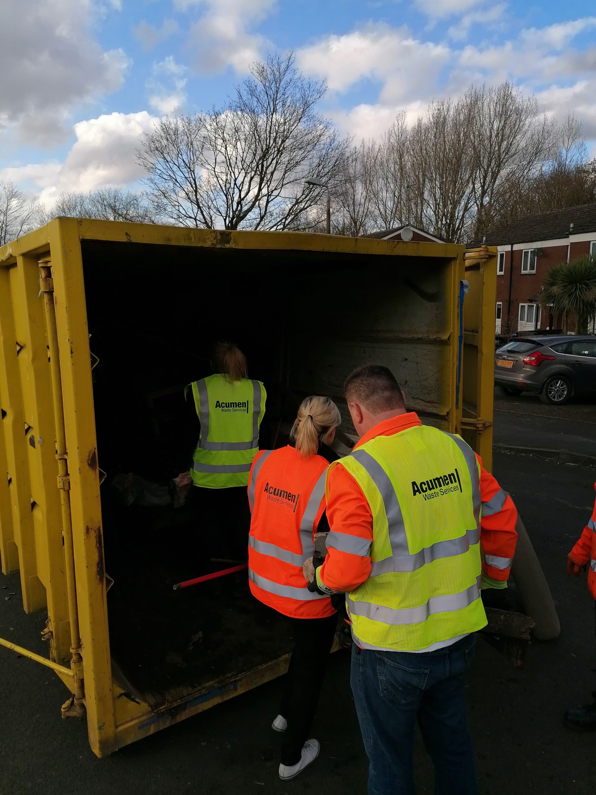 Acumen Support Places for People “Clean Up Day” - Acumen Waste