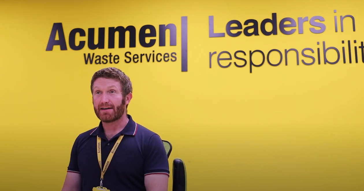 5 Questions with...Jason Dunn, Work Health & Safety Manager - Acumen Waste